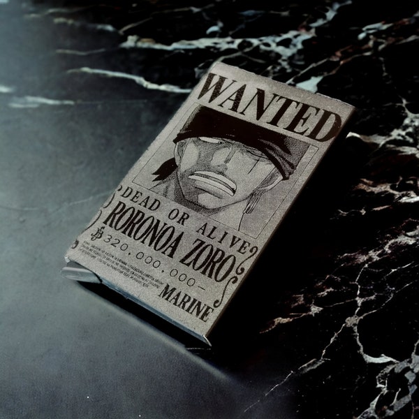 One Piece Wanted Cards - Etsy