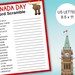 Canada Day Word Scramble Printable Game, Canada Day Activity for Kids ...
