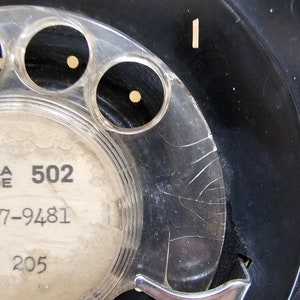 Vintage Western Electric Black Rotary Telephone - Etsy
