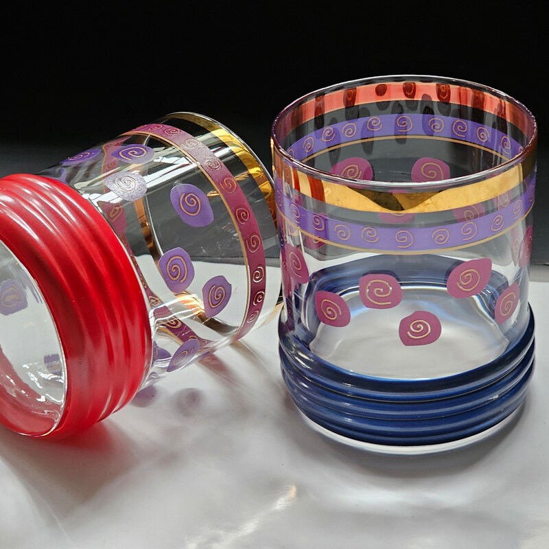 Funky Drink Glasses - Etsy