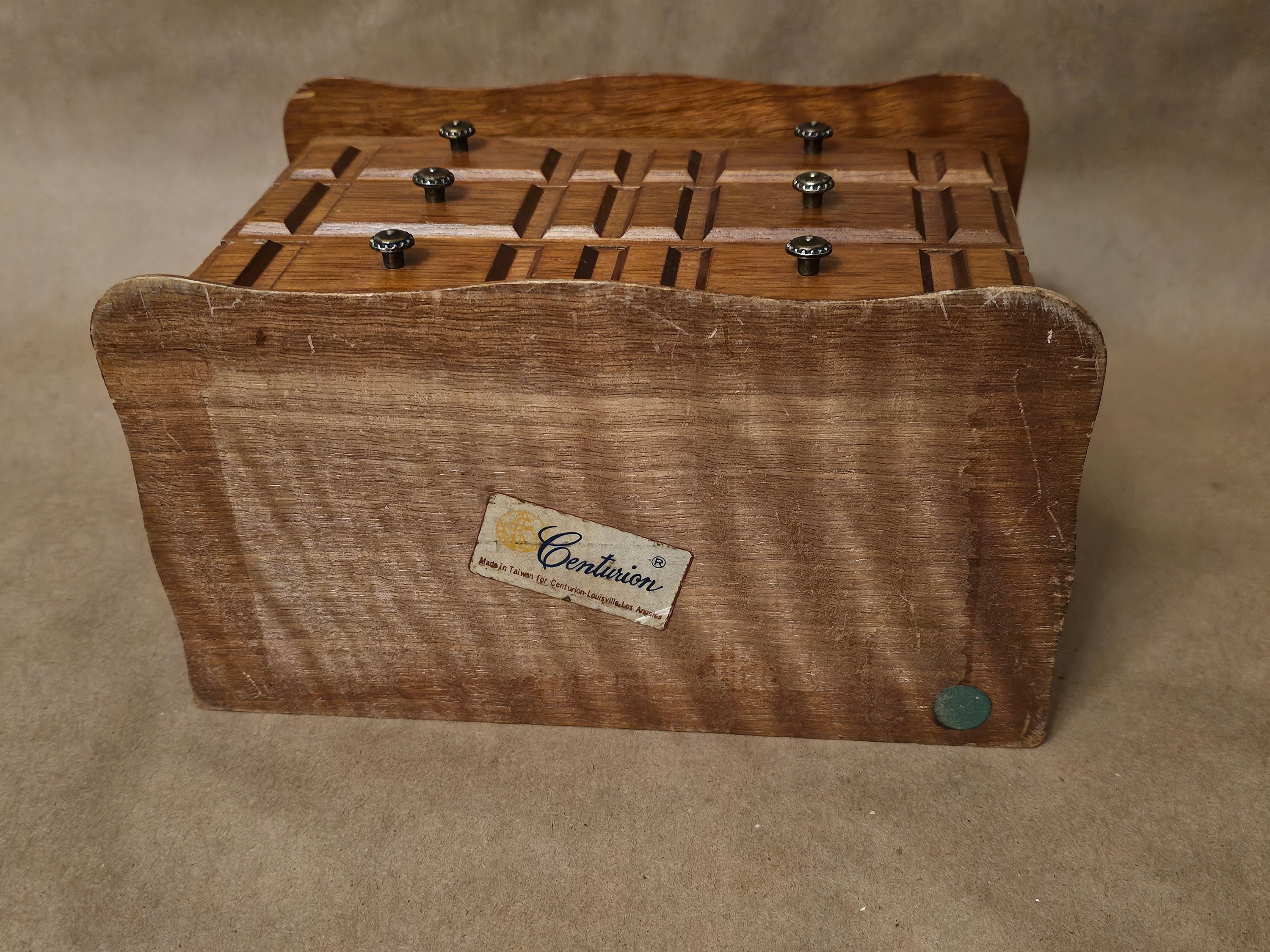 Centurion Wood Jewelry Box With Mirror. Wind-up Music Box Plays "love ...