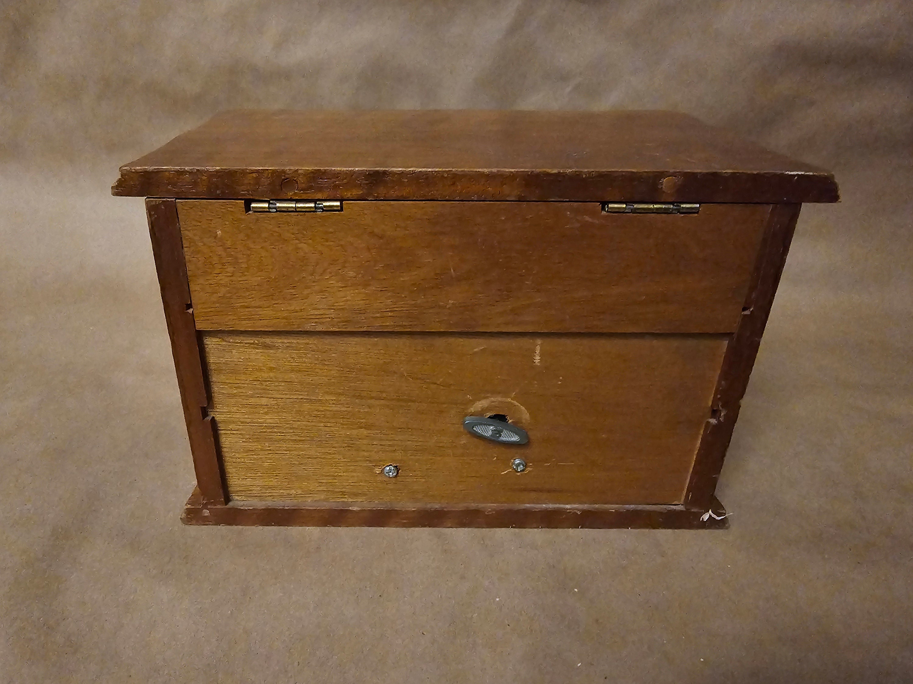 Centurion Wood Jewelry Box With Mirror. Wind-up Music Box Plays "love ...