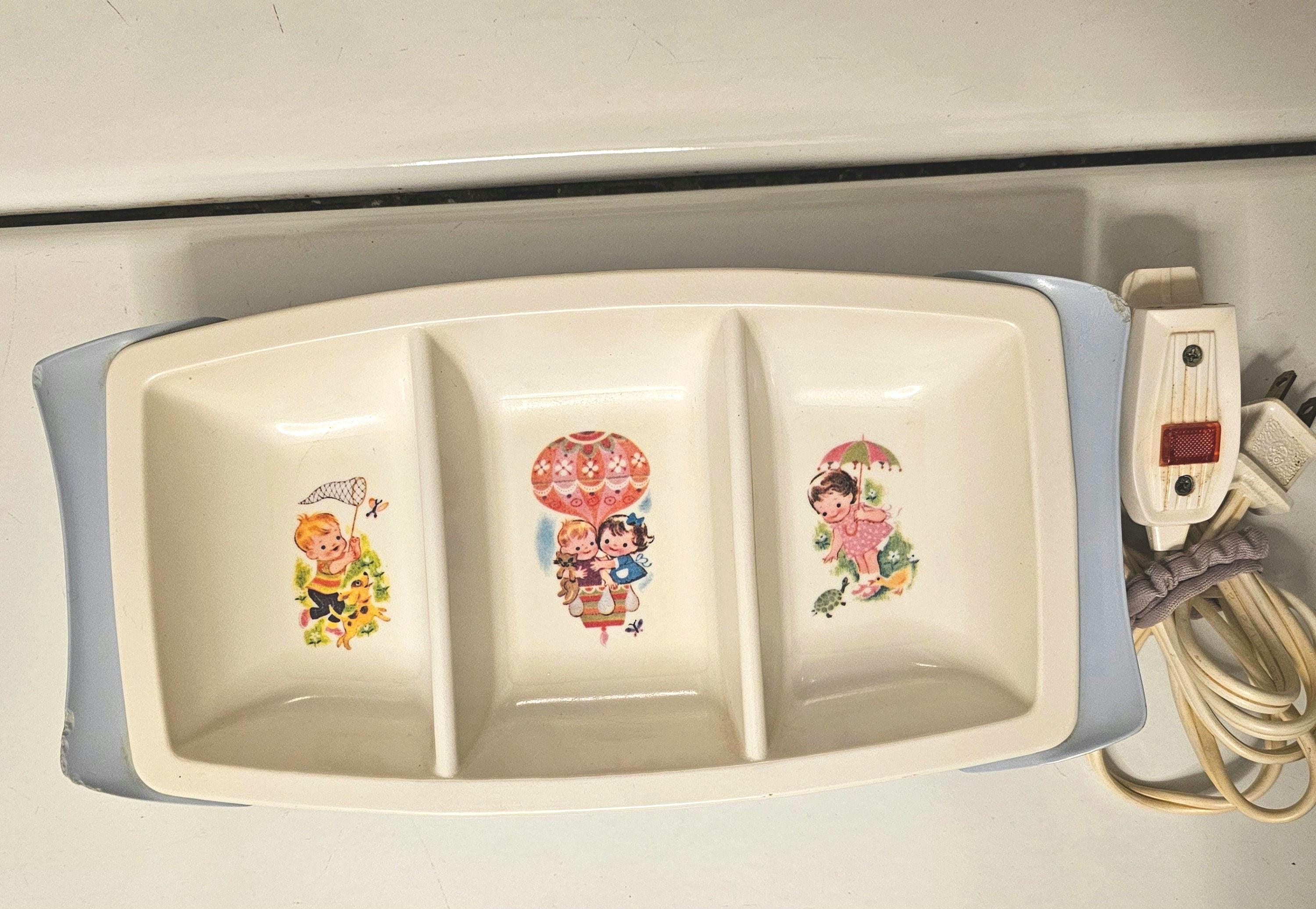 Baby electric feeding dish store