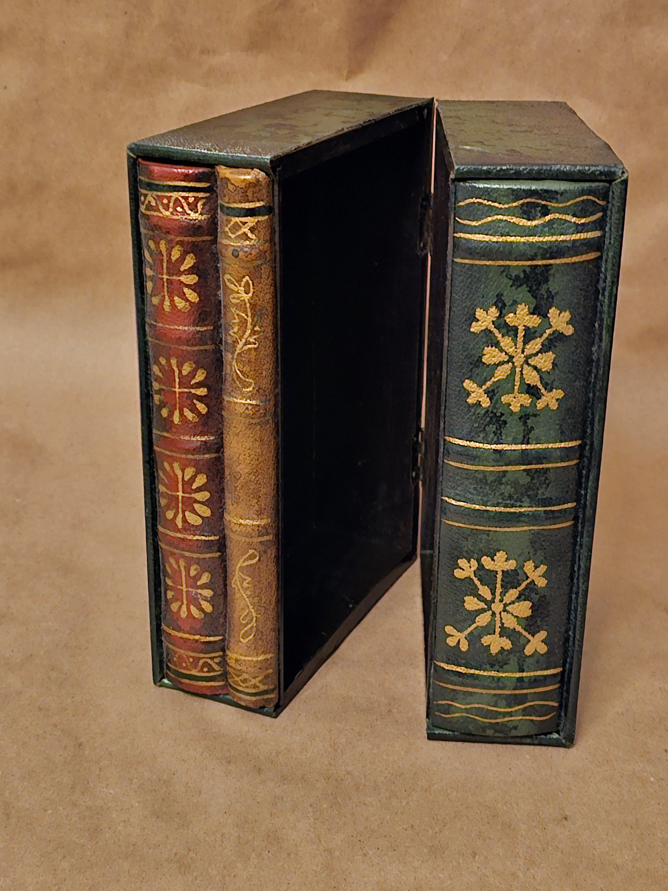 Vintage Faux Book Box - Etsy