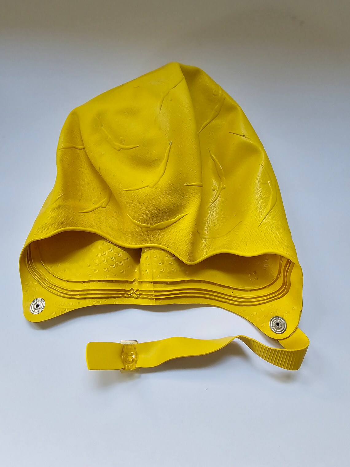 Vintage Janzen Yellow Swim Cap - Etsy