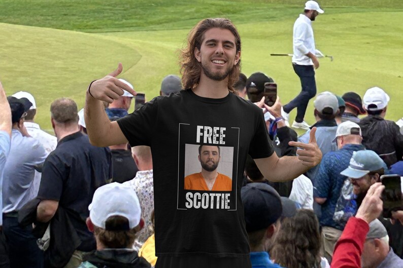 FREE SCOTTIE T Shirt, Funny Meme Shirt, Scottie Scheffler Shirt, Meme ...
