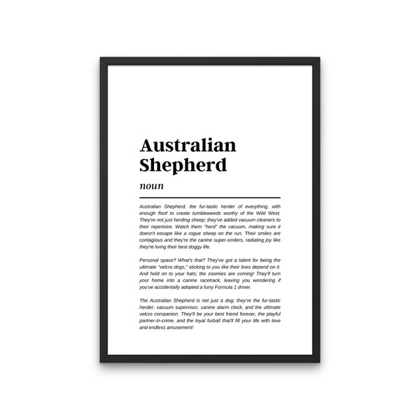 Aussie - Etsy