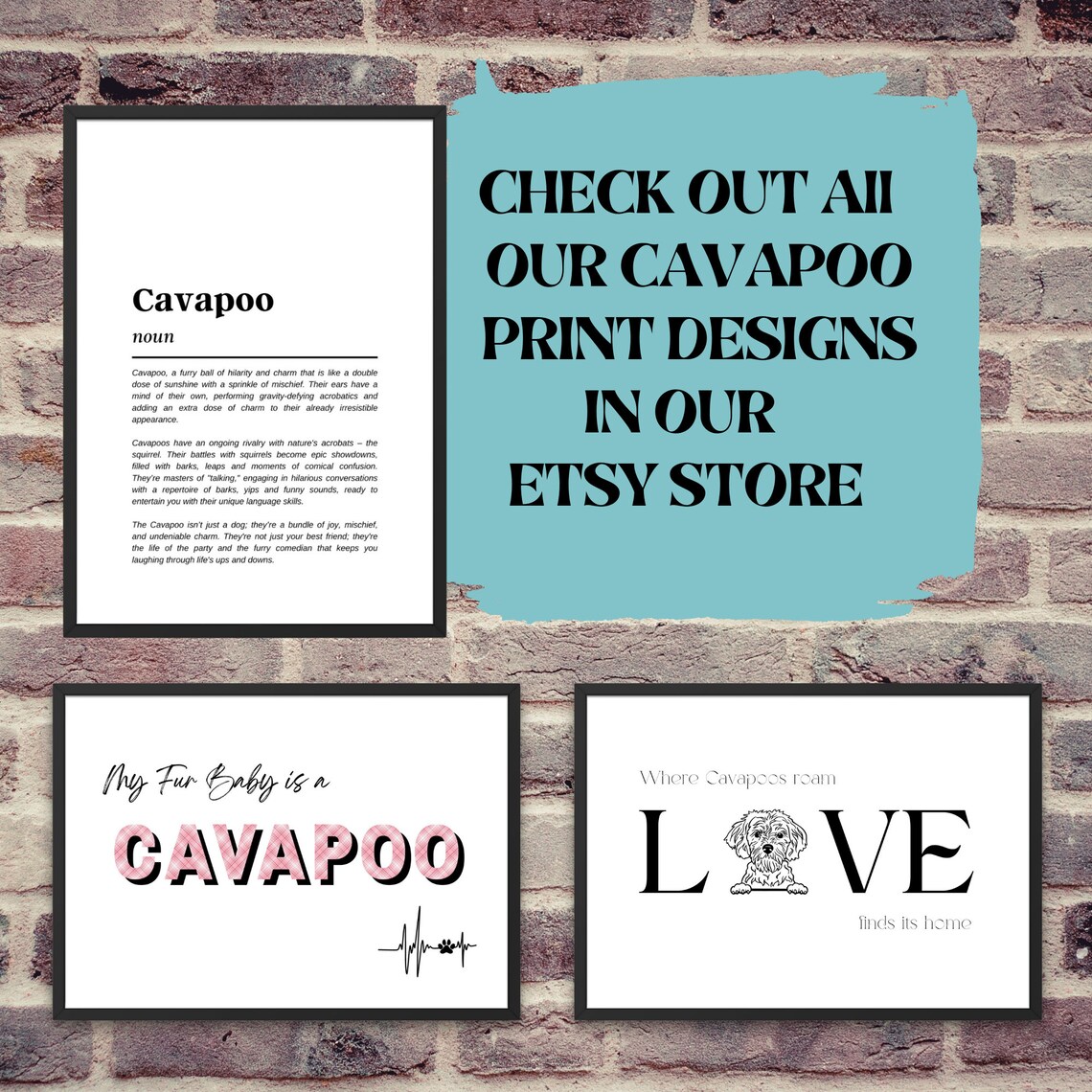 Cavapoo Cavapoo Funny Poem Print Dog Mom Gift Gift for Dog - Etsy