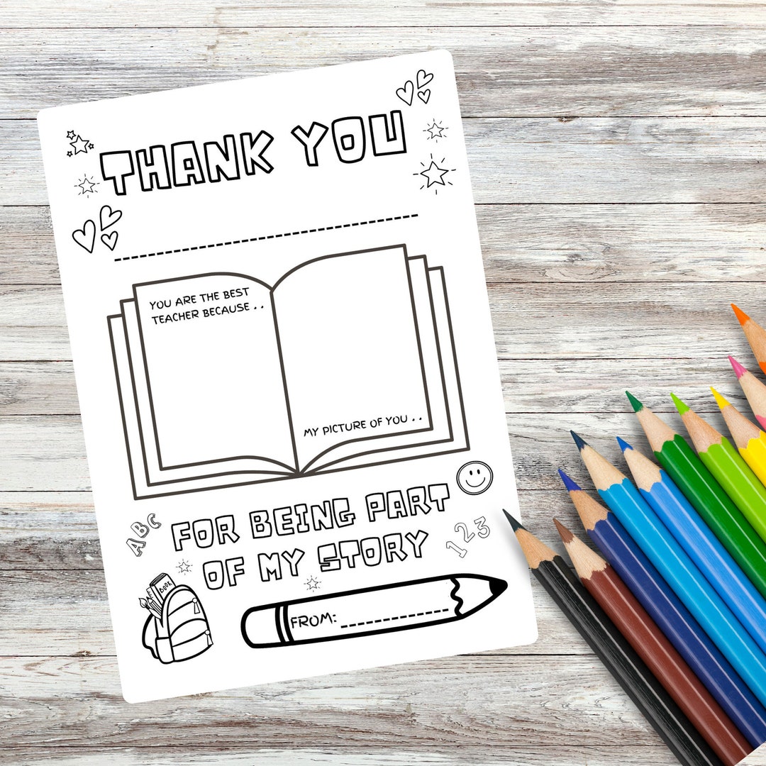Printable Teacher Appreciation Week Gift Thank You Teacher Gifts ...