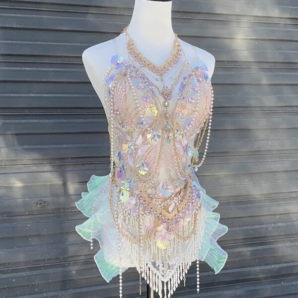 Chain Bodysuit - Etsy