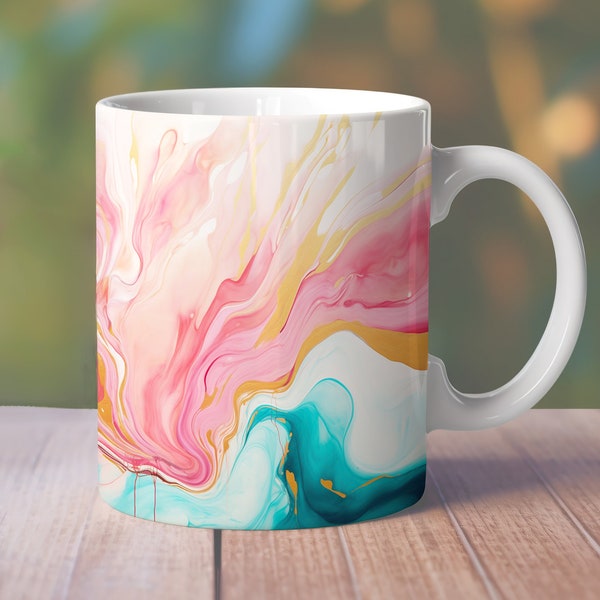 Marble Coffee Mug - Etsy