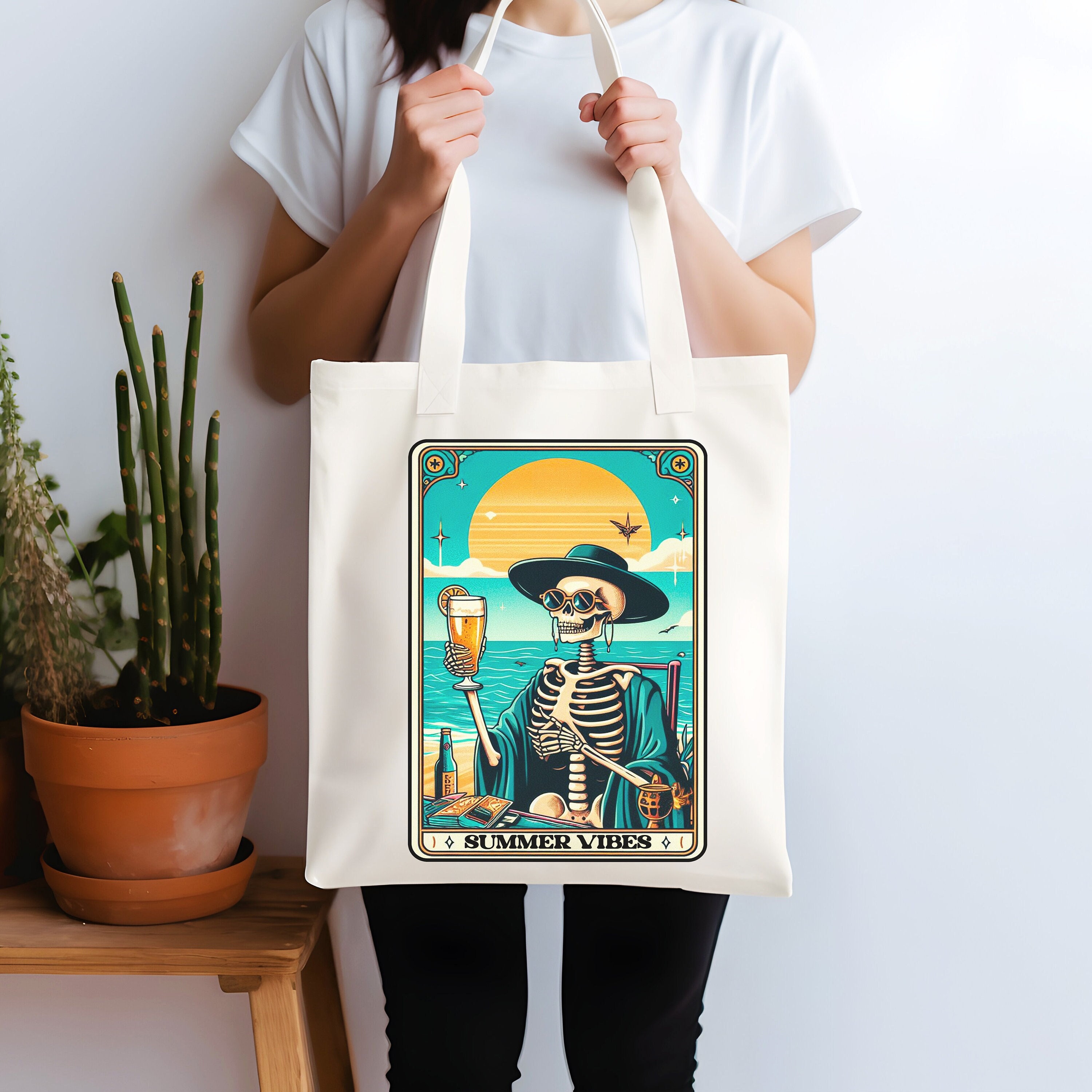 Tarot Card Summer Vibes PNG, Summer Beach Vacation Png, Tropical ...