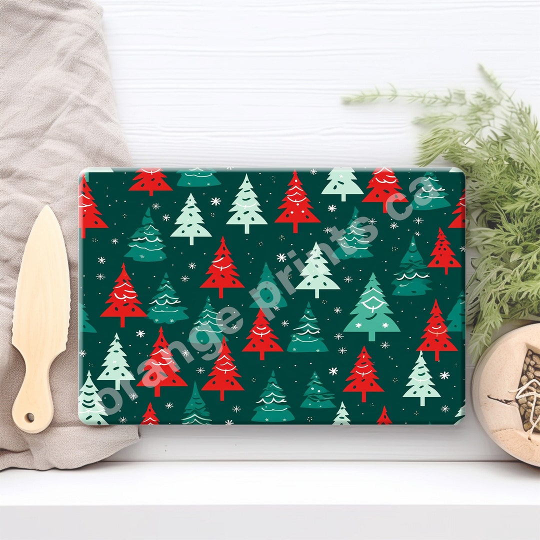 Christmas Tree Cutting Board PNG, Holiday Cutting Board Template ...
