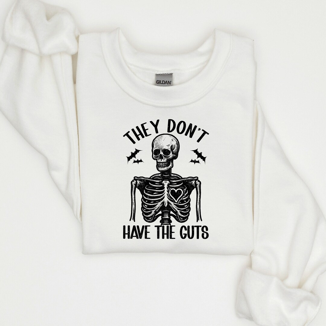Halloween Skeleton Funny Png SVG, Spooky Skull PNG, No Guts Shirt Png ...