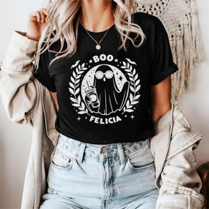 Halloween Ghost Png, Boo Felicia Ghost Png Sublimation Shirt, Funny ...