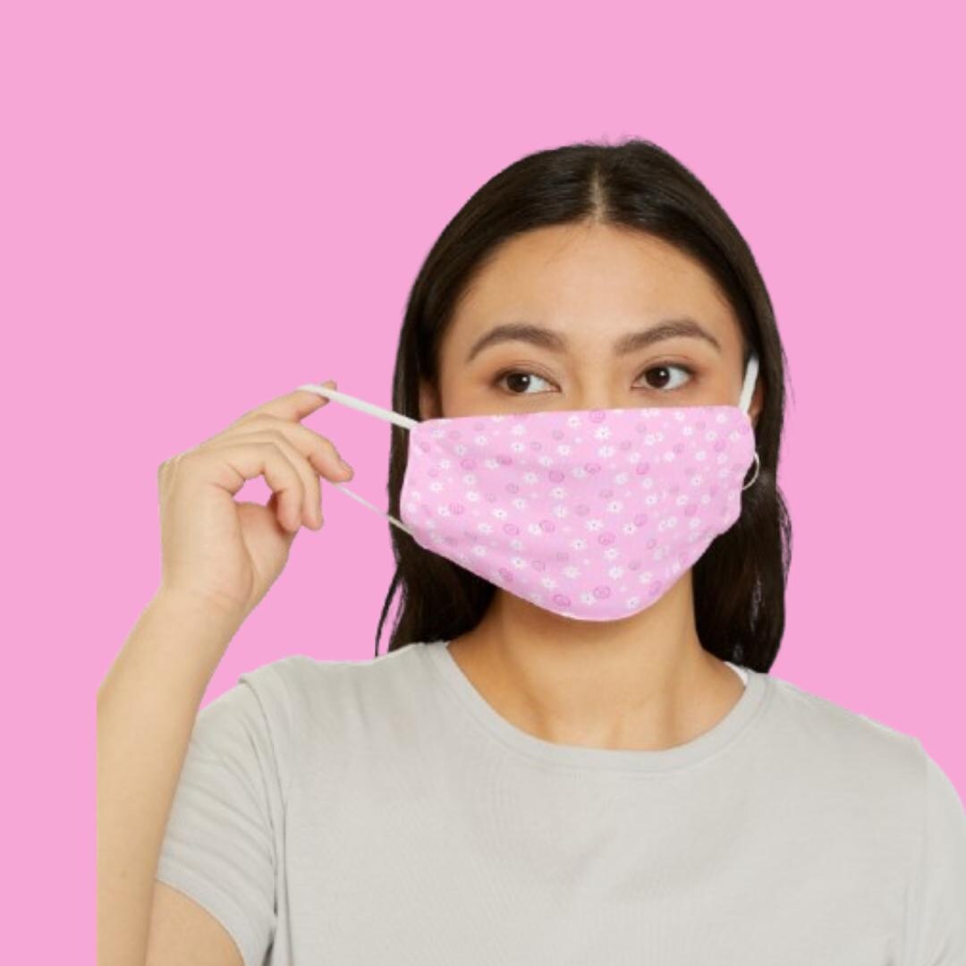 Y2k Dasiy Pattern Face Mask - Etsy