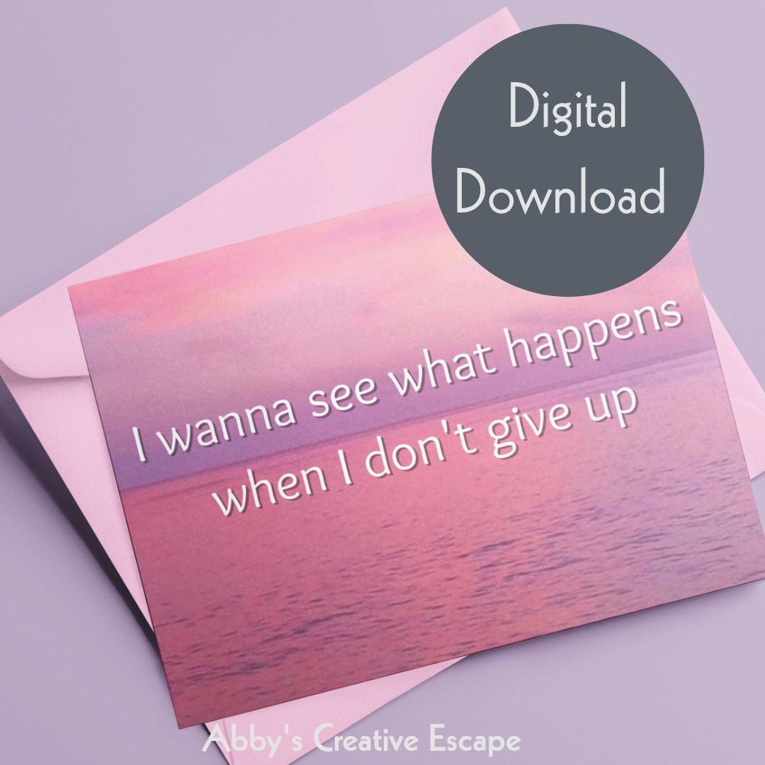 DIGITAL Download Motivational Art Print Quotes, Printable Postive Vibes ...