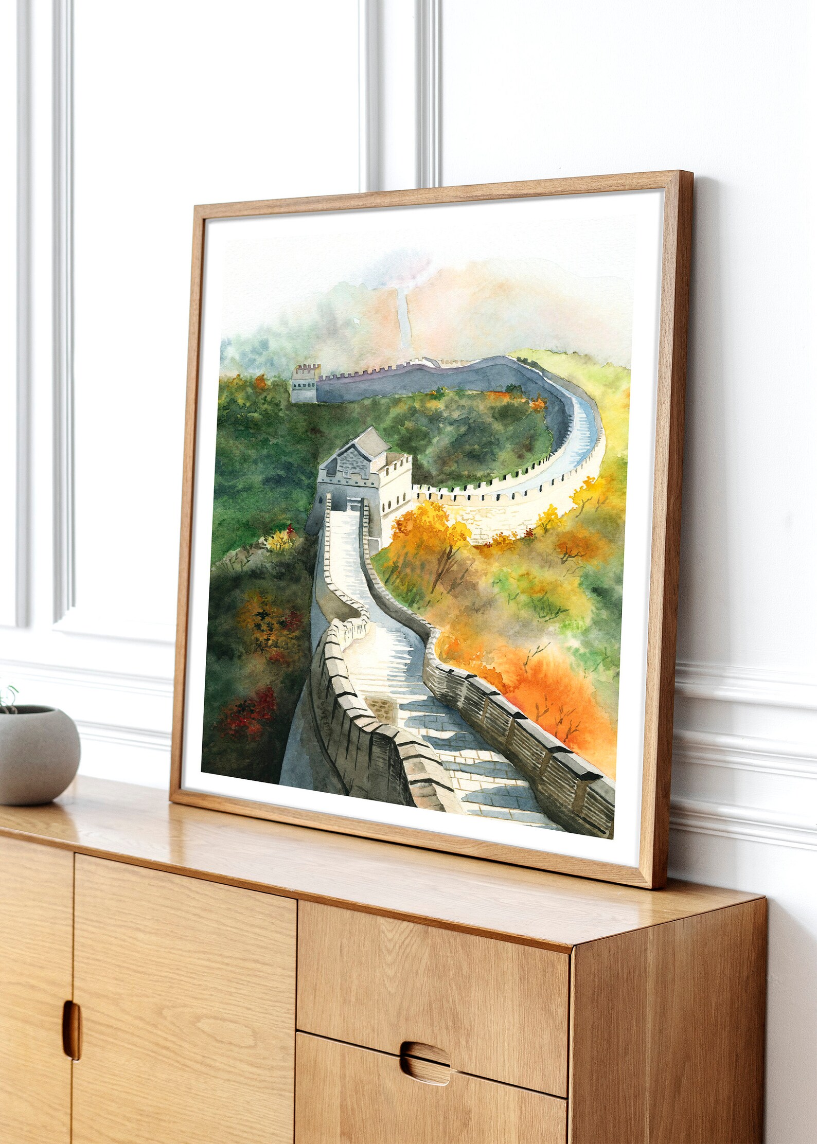 Great Wall of China Printable Poster, China Travel Wall Art, Ancient ...