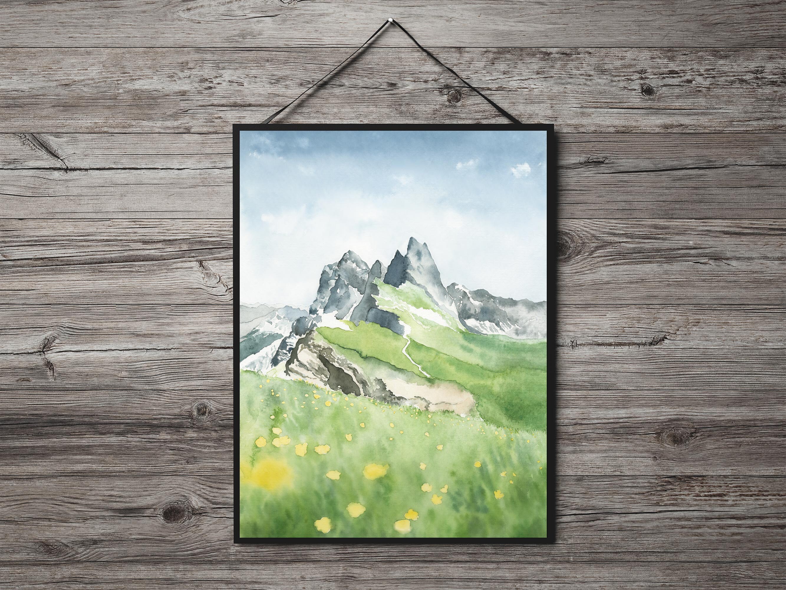 Dolomites Printable Art, Italy Digital Print, Seceda Mountain Wall Art ...