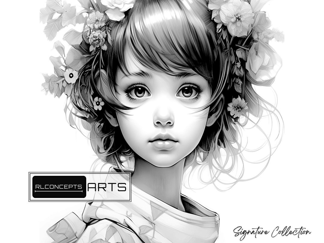 4 Color Effects | Coloring Pages | Adult Coloring | Digital Download ...