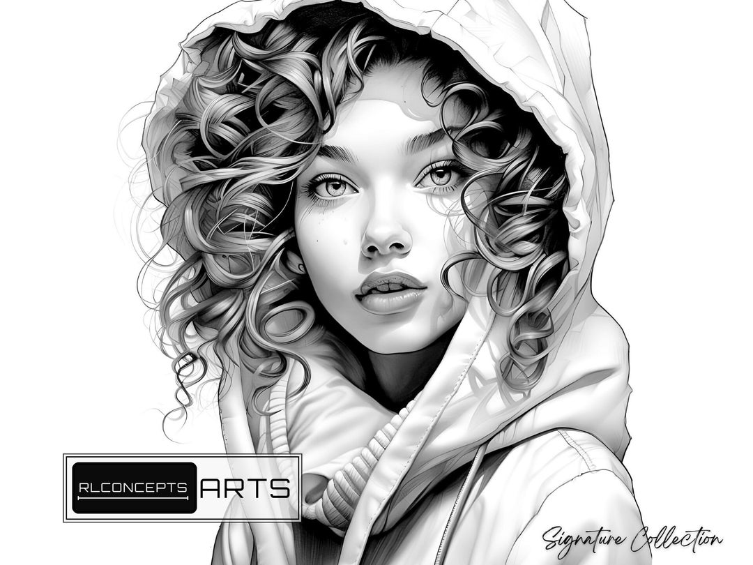 4 Color Effects | Coloring Pages | Adult Coloring | Digital Download ...