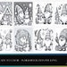 20 Christmas Gnomes Coloring Page Colouring Book Simple Cute Coloring ...