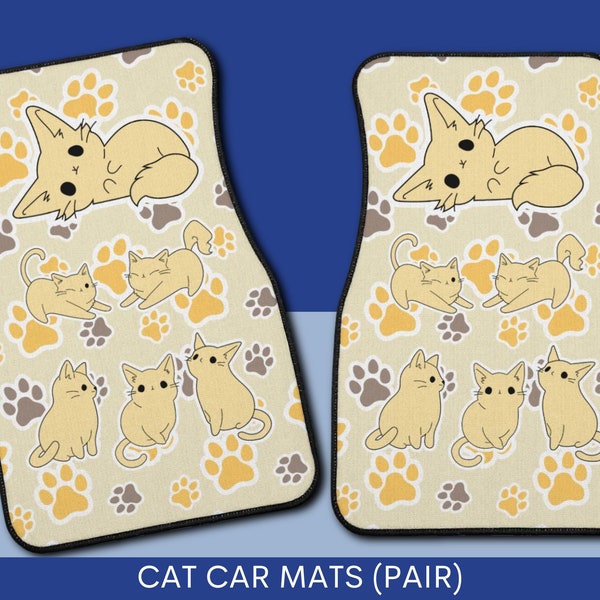 Cat Car Mats - Etsy