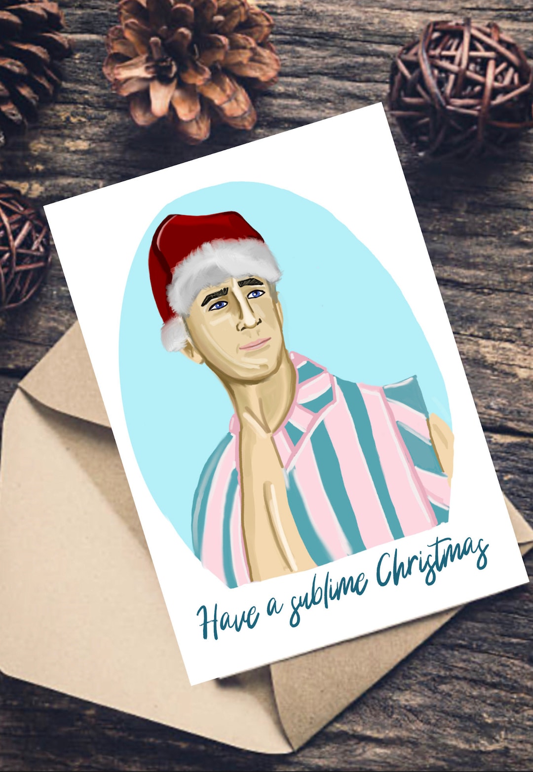 Have a Sublime Christmas Ken Inspired Barbie Movie Christmas - Etsy UK