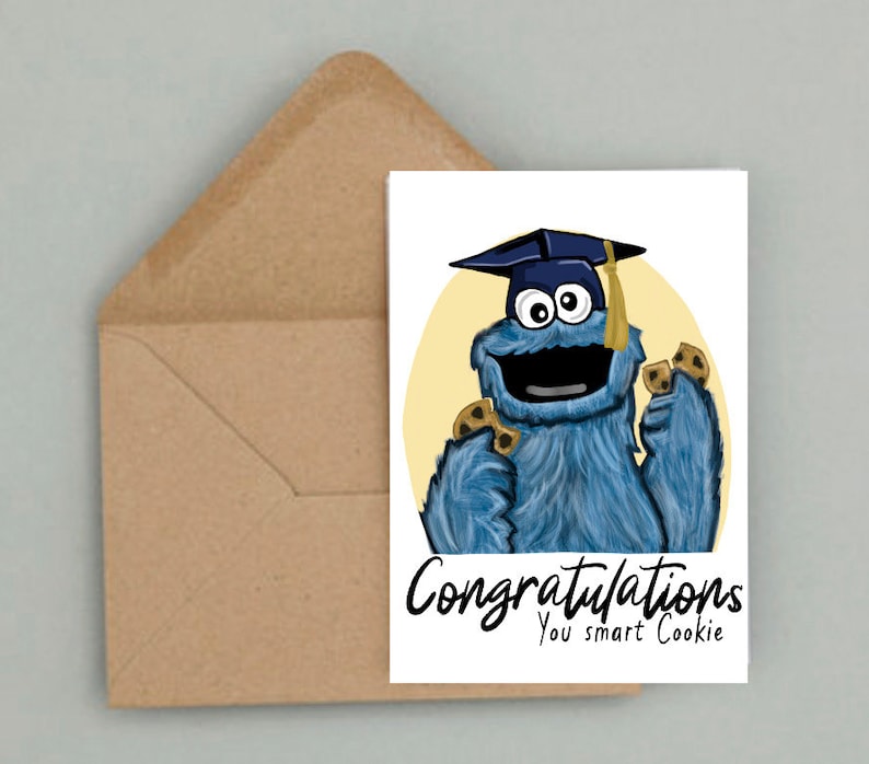 Congratulations Cute Graduation Card. Graduate Degree Smart - Etsy ...
