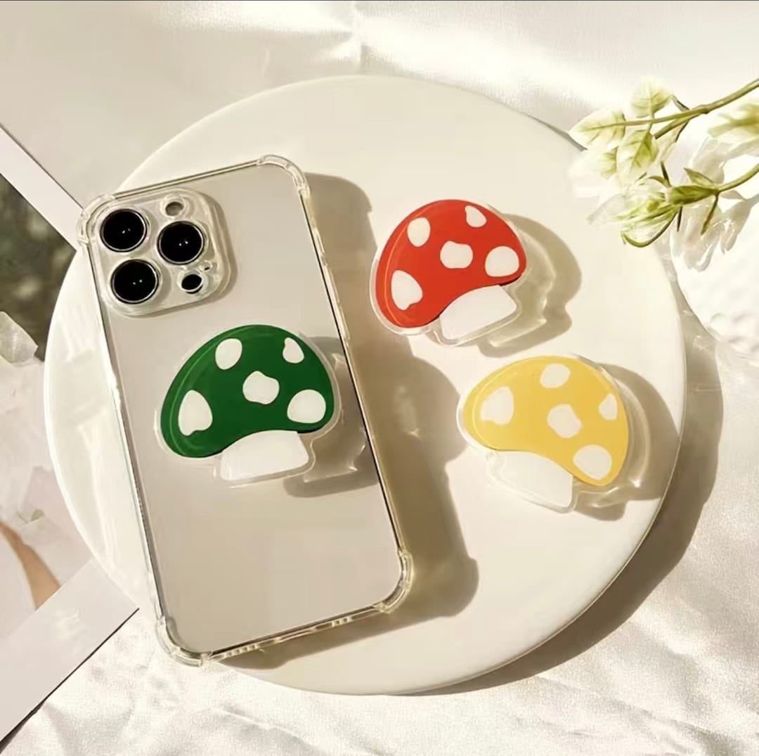 Cartoon Mushroom Popsocket - Etsy