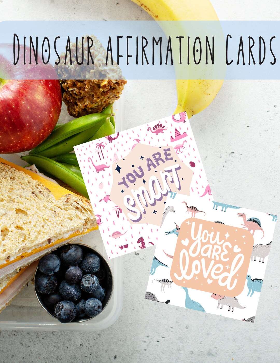 Dinosaur Affirmation Cards (instant Download) - Etsy