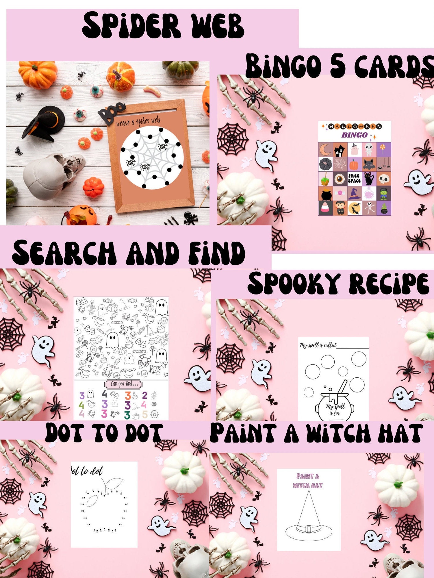 13 Days of Halloween (activity Bundle) - Etsy