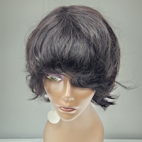 FAITH Quick Weave Topper: Human Hair Platinum Pixie - Etsy