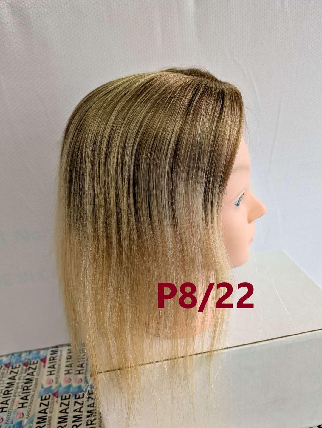 Hair Topper 12“ Base 6x7" Hand-tied Mono Net, Finest Human Hair - Etsy