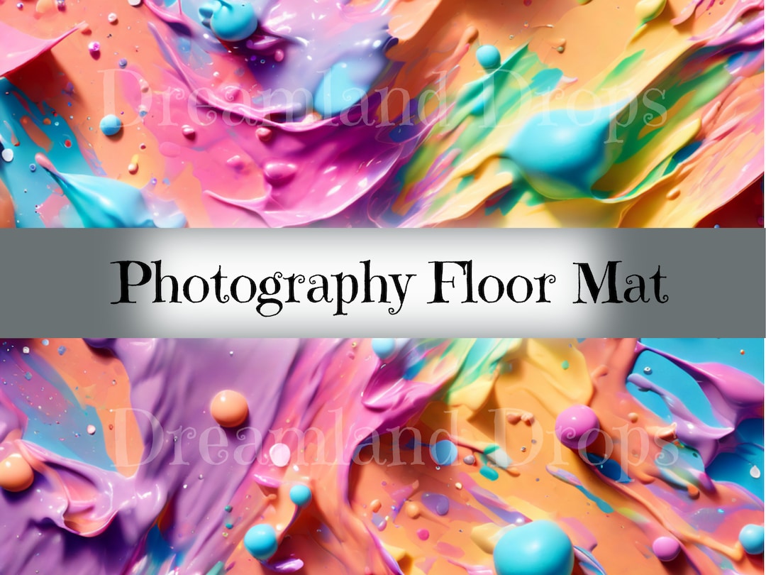 Paint Splash Photography Backdrop Pad Studio Equipment Customized ...