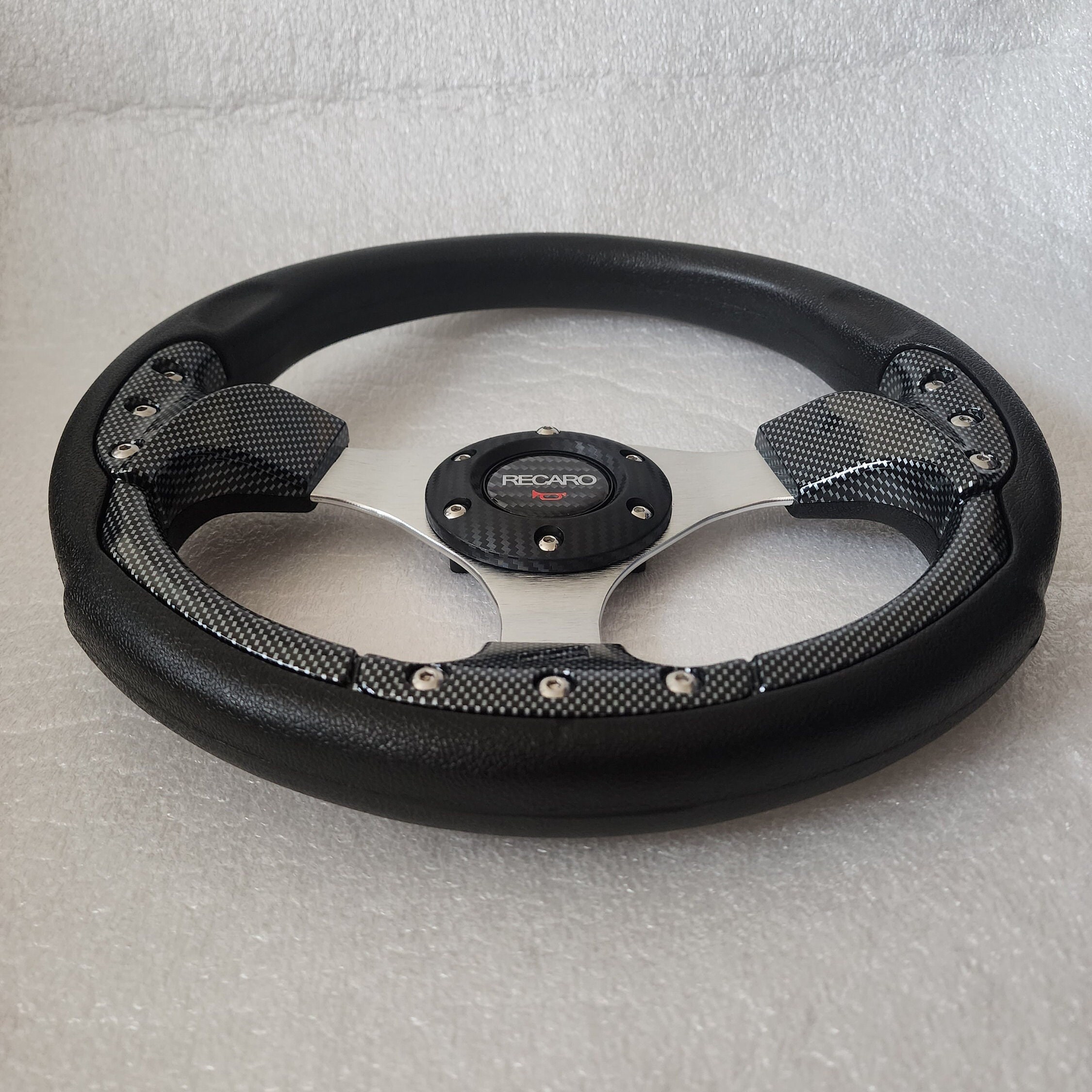 RECARO Street Sport Steering Wheel 320mm 12.5in Carbon Fiber - Etsy