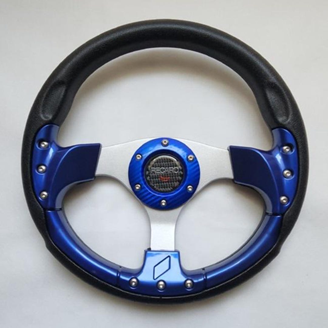 RECARO Street Sport Steering Wheel 320mm 12.5in Blue - Etsy
