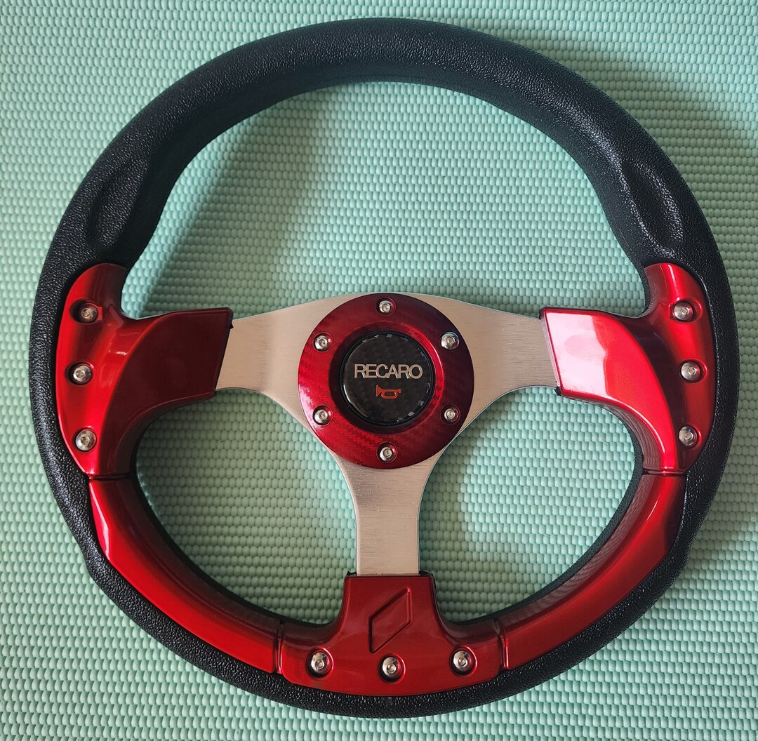 RECARO Street Sport Steering Wheel 320mm 12.5in Red - Etsy
