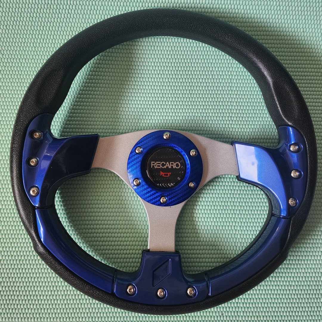RECARO Street Sport Steering Wheel 320mm 12.5in Blue - Etsy
