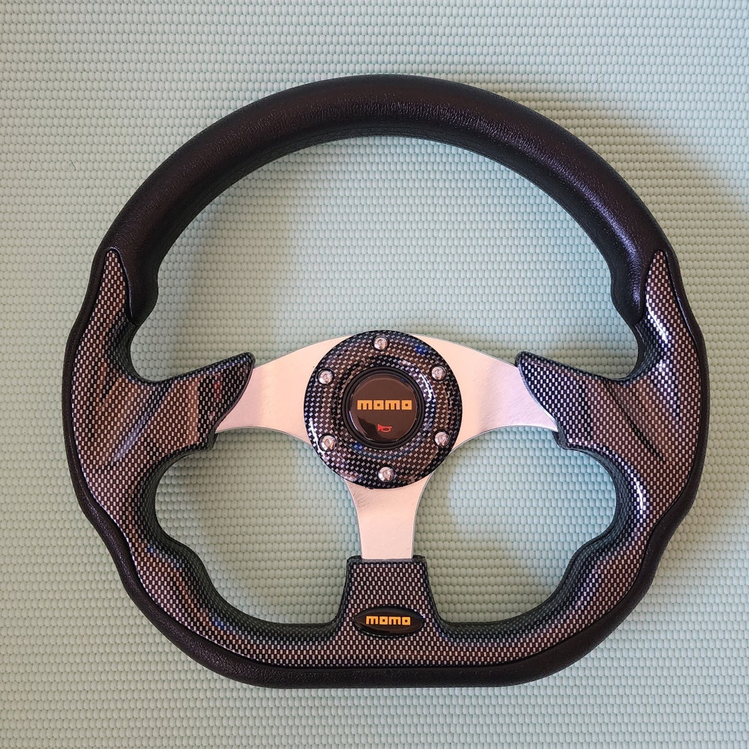 MOMO Eagle Street Sport Steering Wheel 320mm 12.5in Carbon Fiber - Etsy
