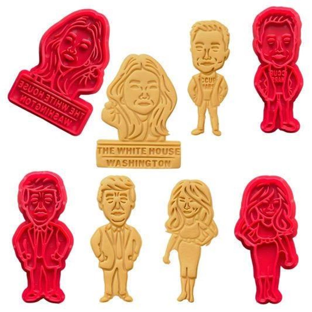 Magadoodles Cookie Cutter Set / Trump, Melania, Karoline Leavitt, Elon ...
