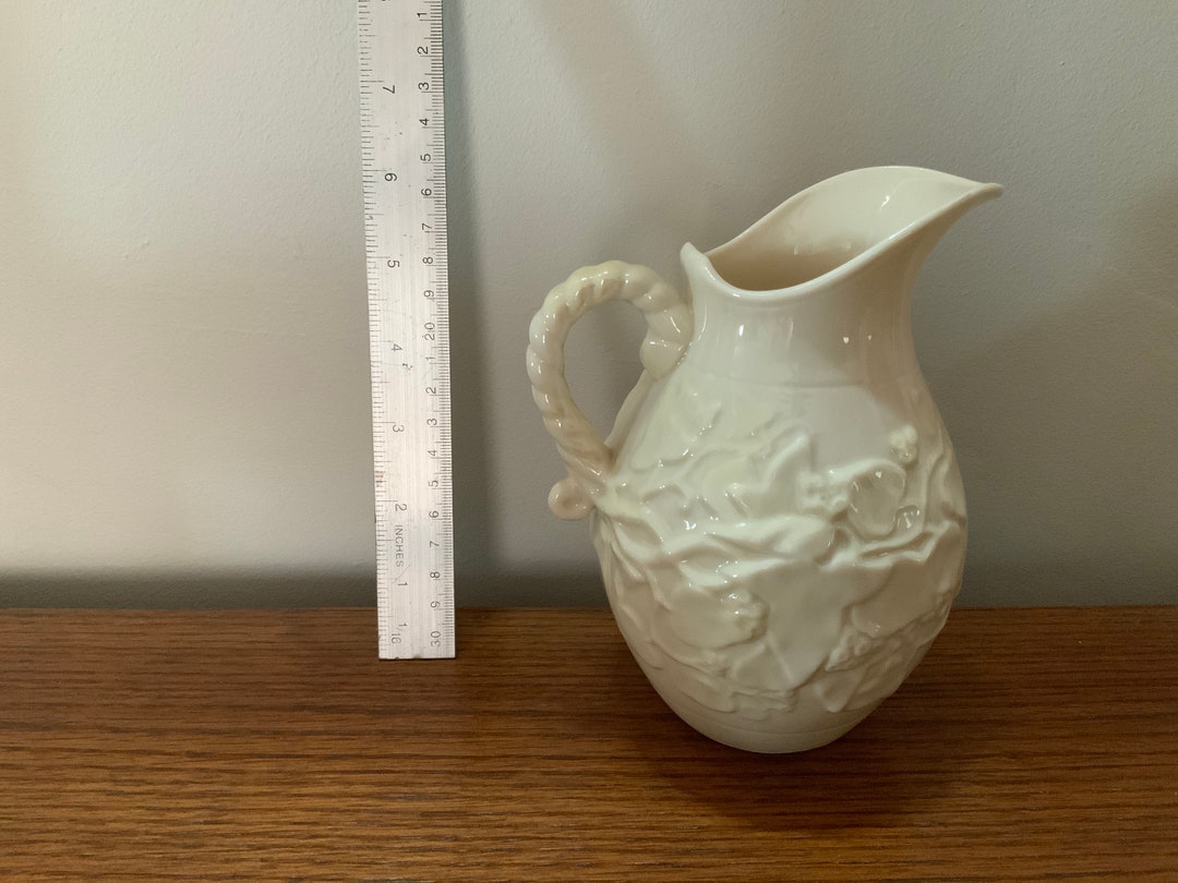 Belleck China Pitcher - Etsy