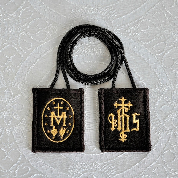 Brown Scapular - Etsy