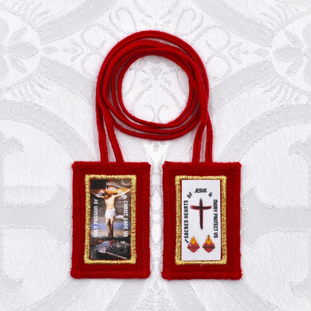 Red Scapular of the Passion of Our Lord Jesus Christ, Blessing Record ...