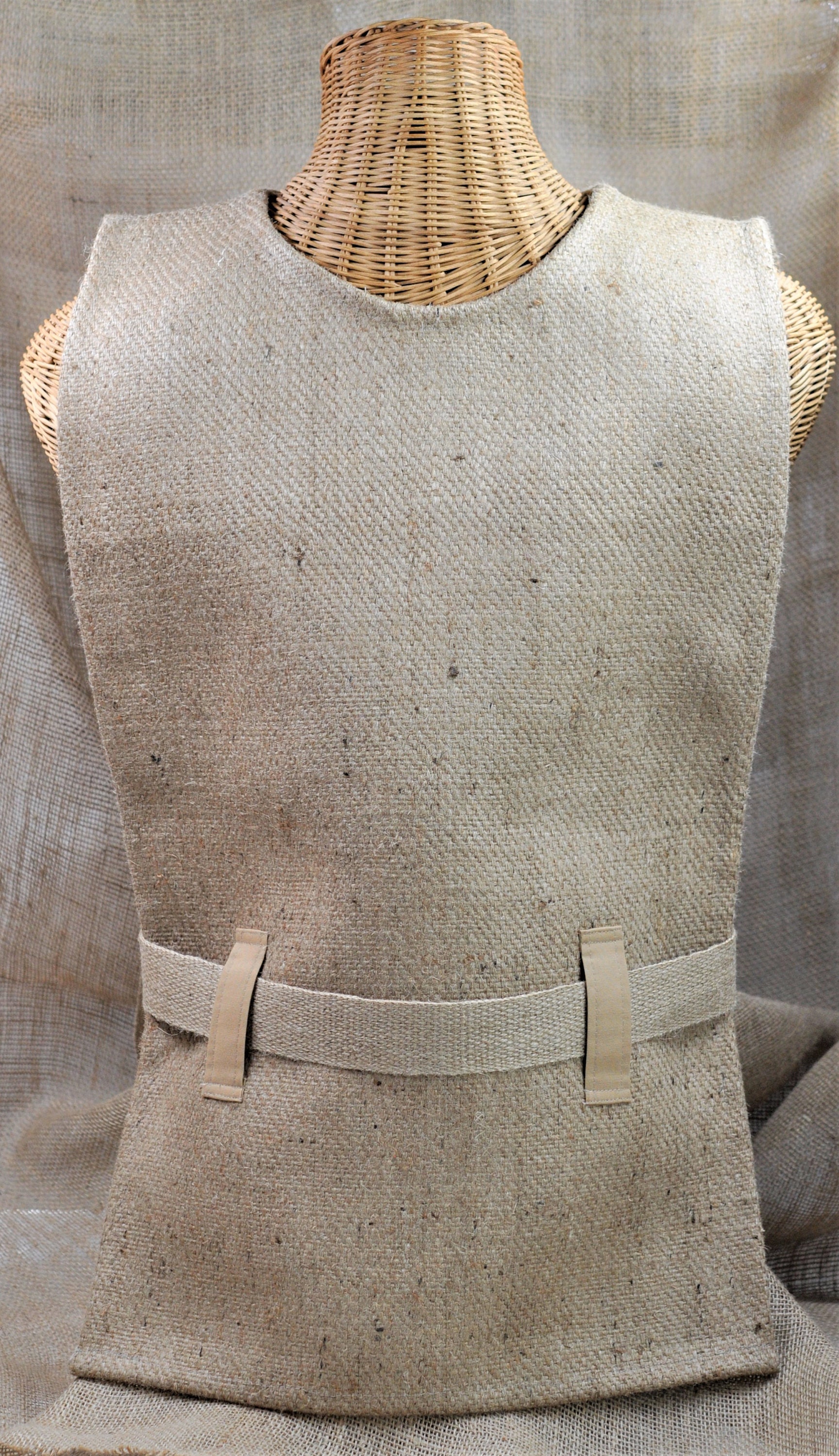 JHS Christian Sackcloth, Hair Shirt, Cilice With Rosary Pocket, Belt ...