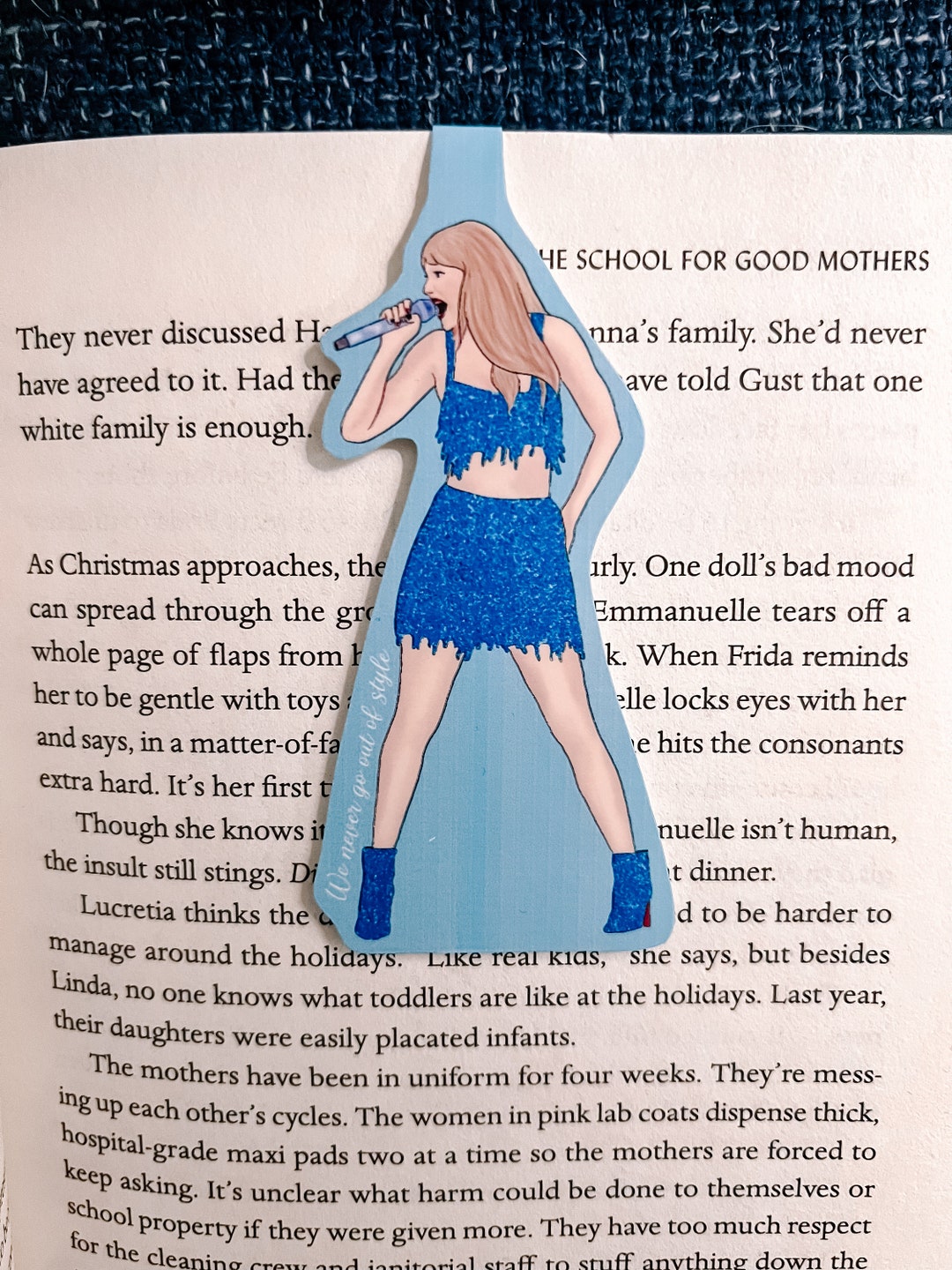 Taylor Swift: the Eras Tour Style Bookmark - Etsy