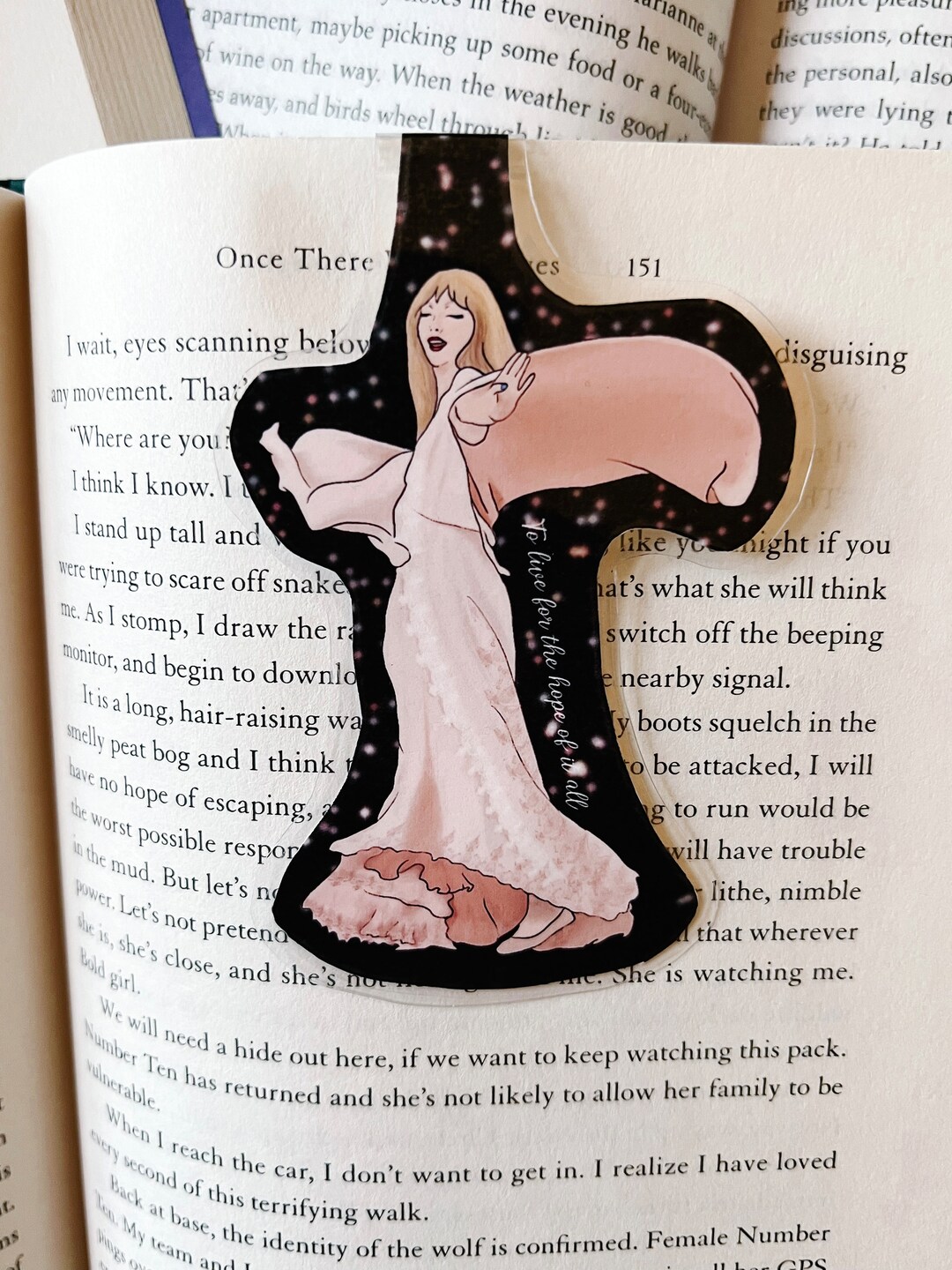 Taylor Swift: the Eras Tour August Bookmark - Etsy