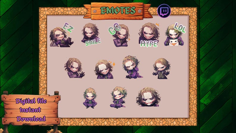 Custom Twitch Emotes: Personalized Stream Art (digital Download) - Etsy