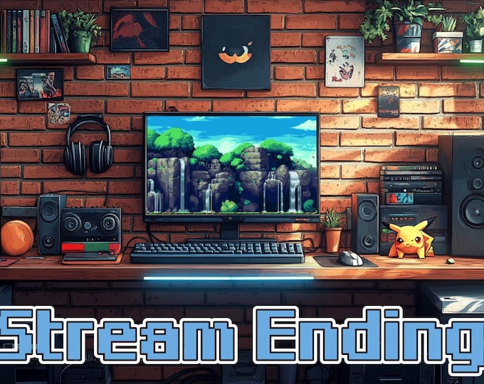 Animated Twitch Background Stream Screen Stream Starting Soon, BRB ...