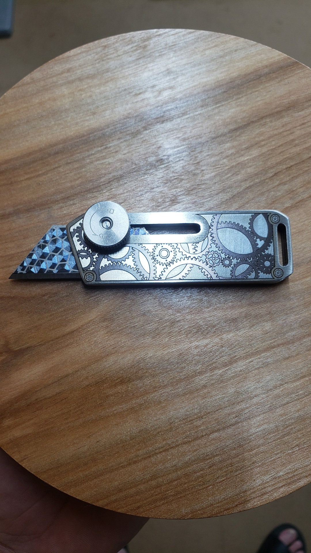 Utility Blade Laser Engraved Stainless Steel Holder. 1 per - Etsy